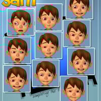 Toon Boy Sam | Daz 3D